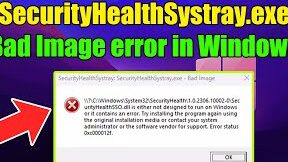 SecurityHealthSystray.exe alta CPU, memoria, uso del disco [Fix]