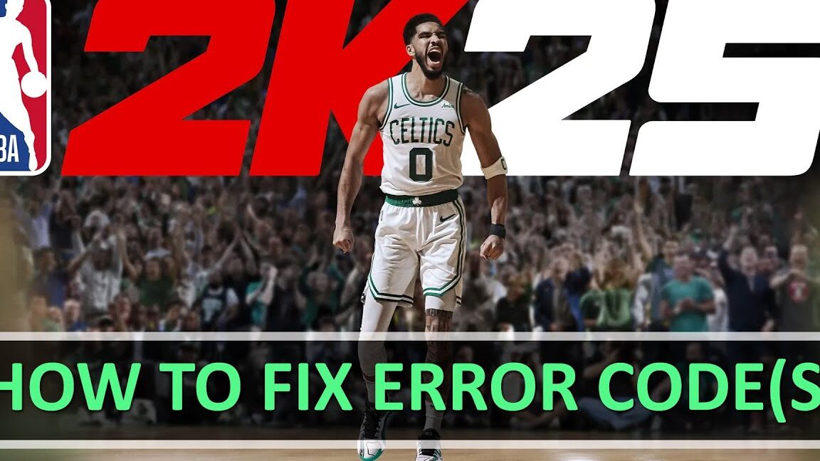 Cómo solucionar los errores de bloqueo de la NBA 2K25