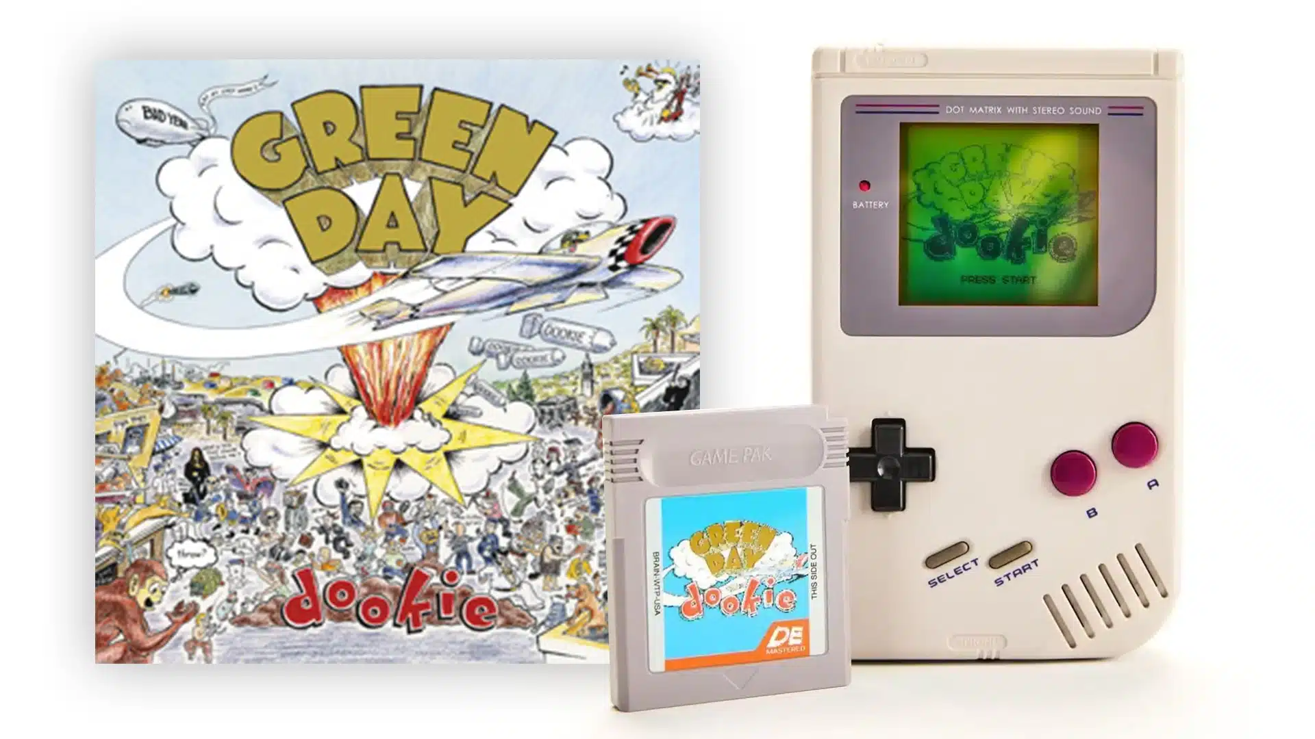 Green Day para lanzar pistas antiguas de Dookie en un cartucho de Game ...