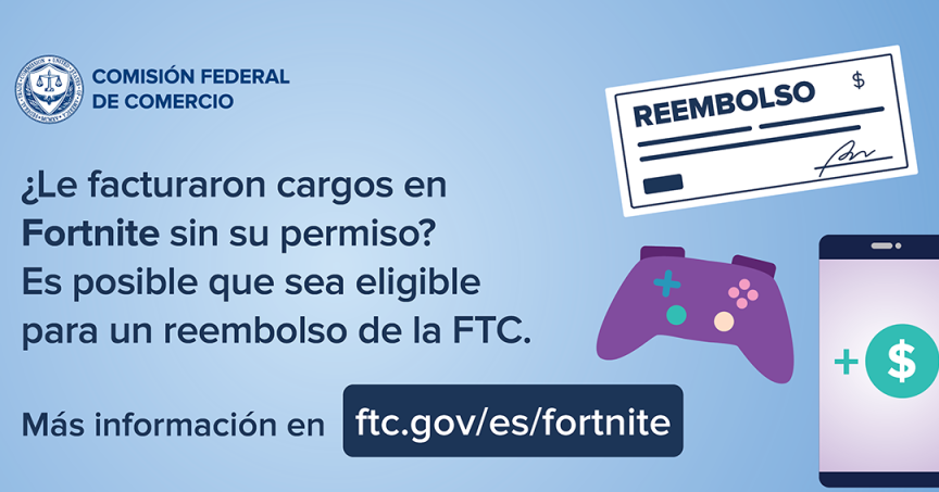 Cómo obtener el reembolso de la FTC de Fortnite