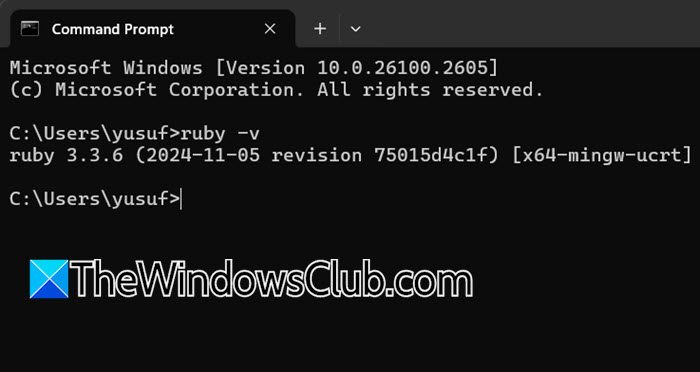 Cómo instalar Ruby y Ruby Blunder en Windows