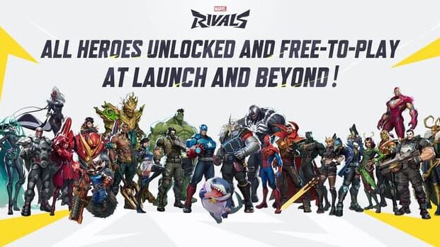 Todos los héroes de Marvel Rivals de 2025 revelados hasta ahora