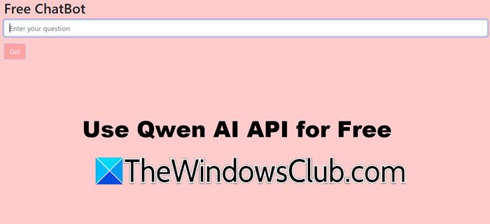 Cómo usar API Qwen Ai gratis