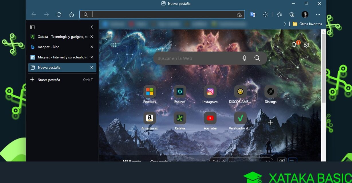 Cómo personalizar Microsoft Edge