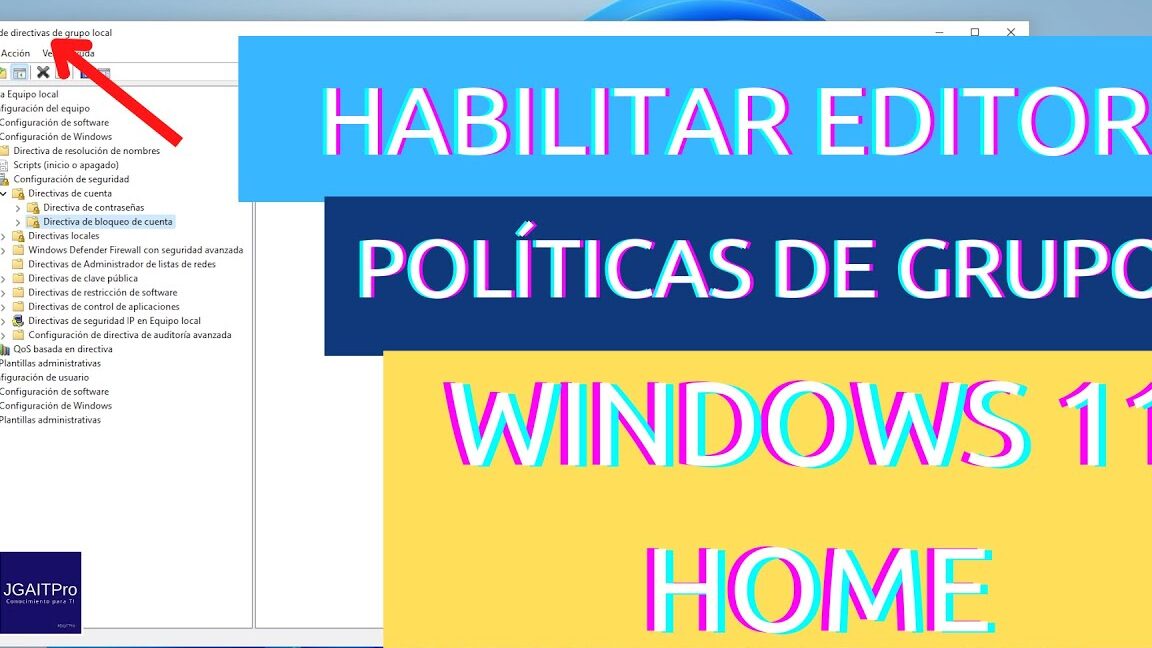 Cómo habilitar el editor de políticas grupales en Windows 11 Man