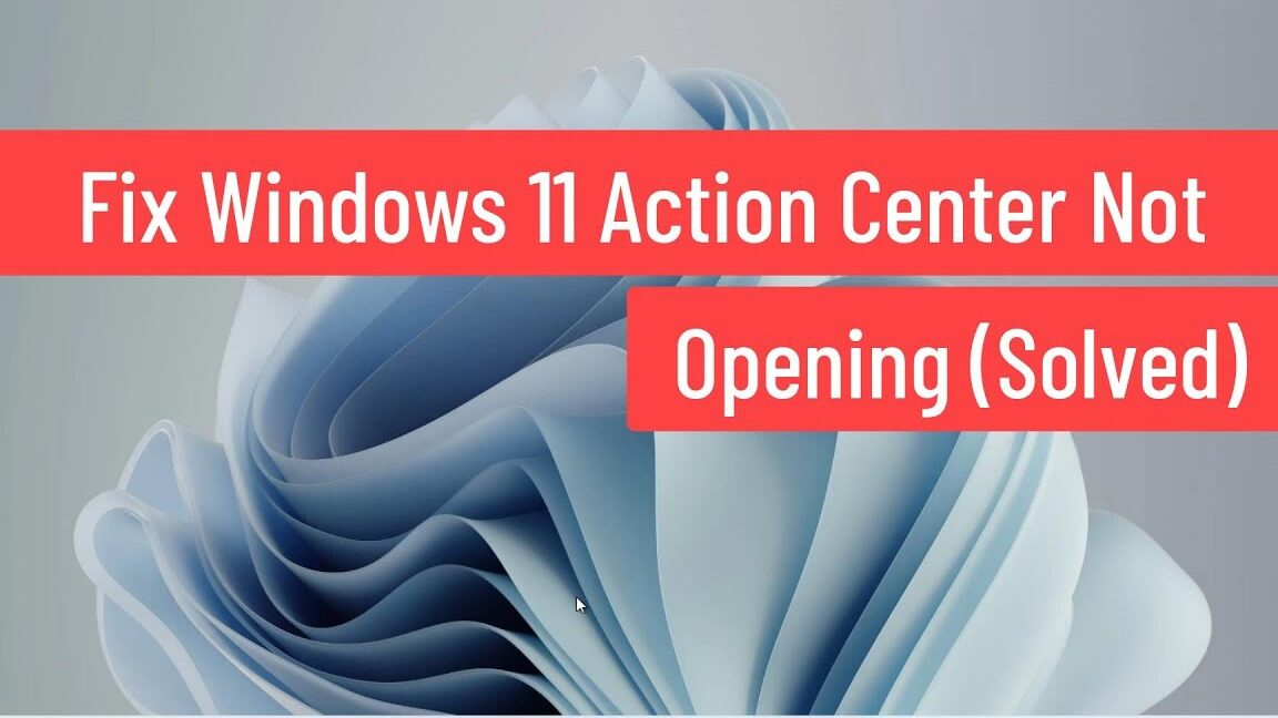 Windows Action Center sigue apareciendo [Fix]