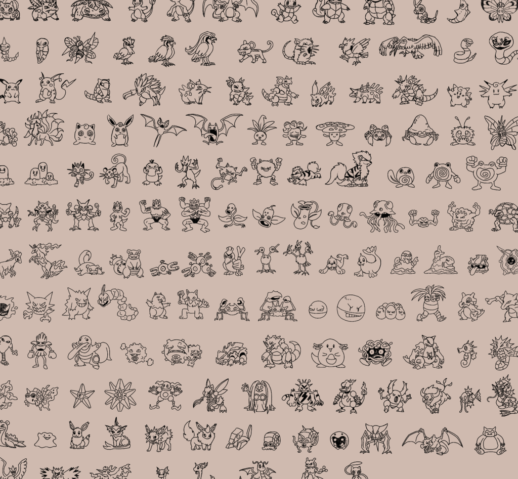 Este jugador está asumiendo el desafío de imprimir el 151 Pokémon ...