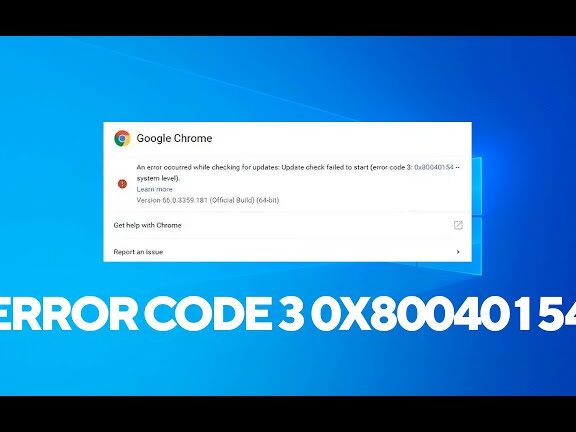 Google Chrome no se ha actualizado con el código de error 4: 0x800108