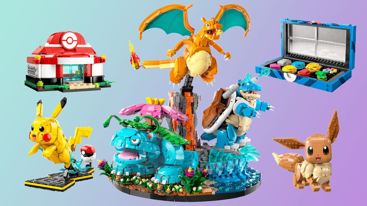 Los sets LEGO Pokémon se anuncian oficialmente y están disponibles para ...